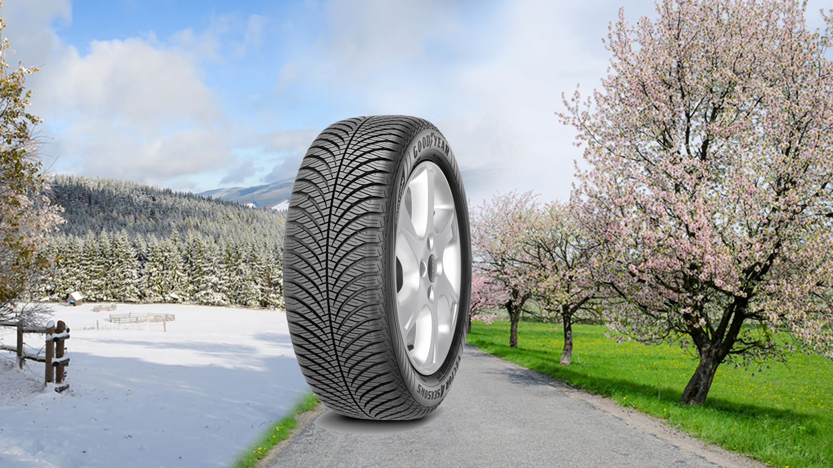 Spannende Ganzjahresreifen Von Goodyear Ebenbild
