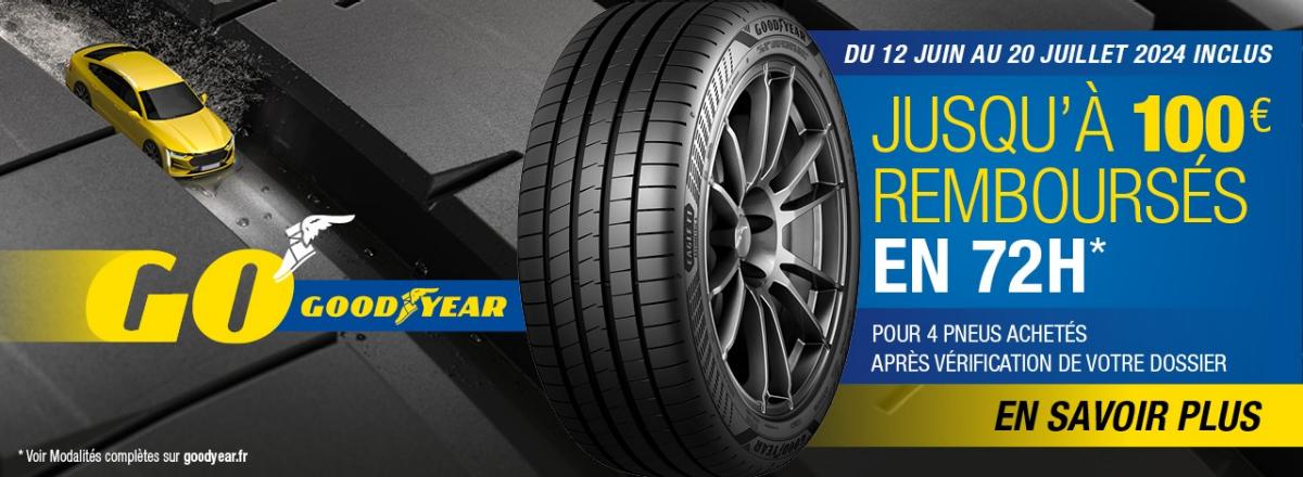 Les pneus Goodyear